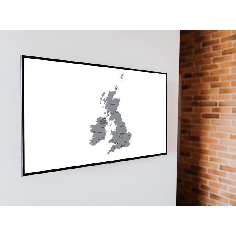 Digital DWG Map of Great Britain and Ireland | Dxf, Dwg, Png, Pdf, Jpg ...