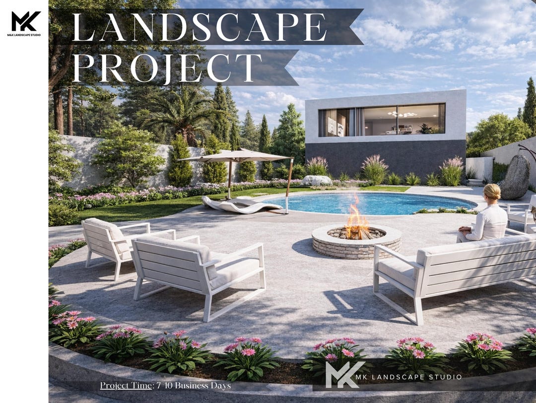 Entire Landscape Design | Online Backyard & Front Yard Plans | 3D ...