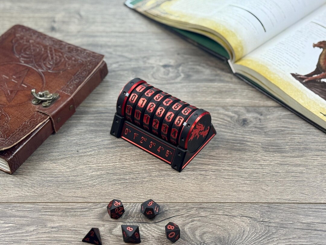 Spell Slot Counter With Magnetic Storage: D&D Spell Caster Accessory ...