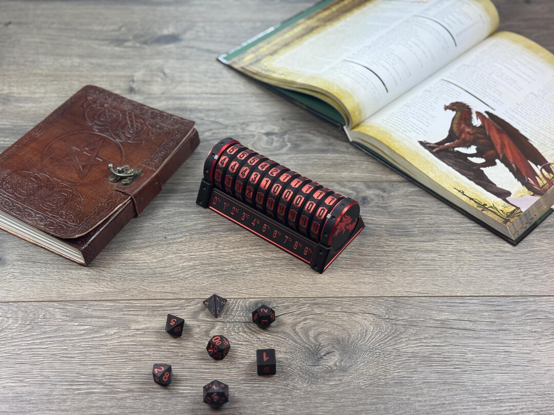 Spell Slot Counter With Magnetic Storage: D&D Spell Caster Accessory ...