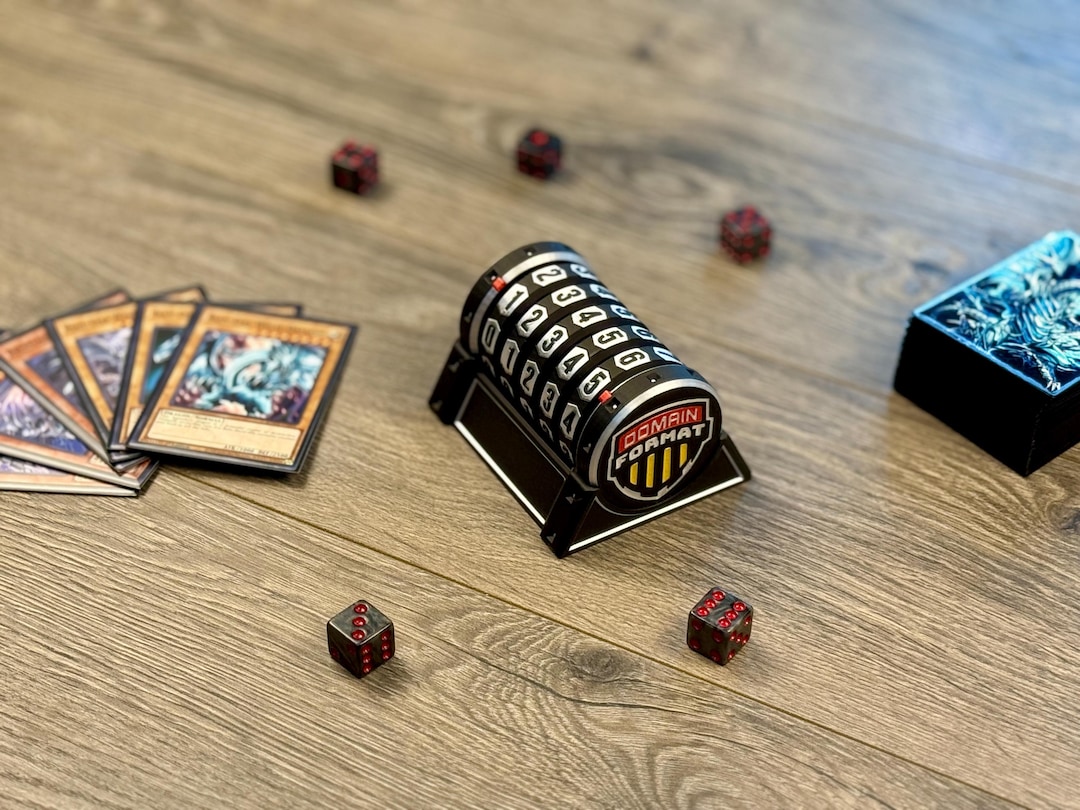 Yugioh Life Point Counter 5-dial | Domain Format LP Tracker | Magnetic ...