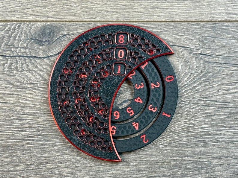 3-dial Health Counter: Tabletop RPG & Card Game Tracker - Etsy