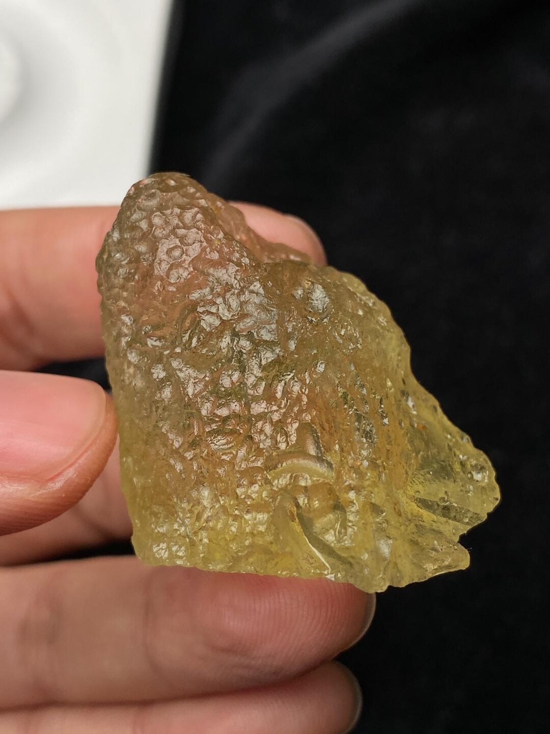 Libyan Desert Glass Meteorite , Cosmic Golden Tektite , Authentic Space ...