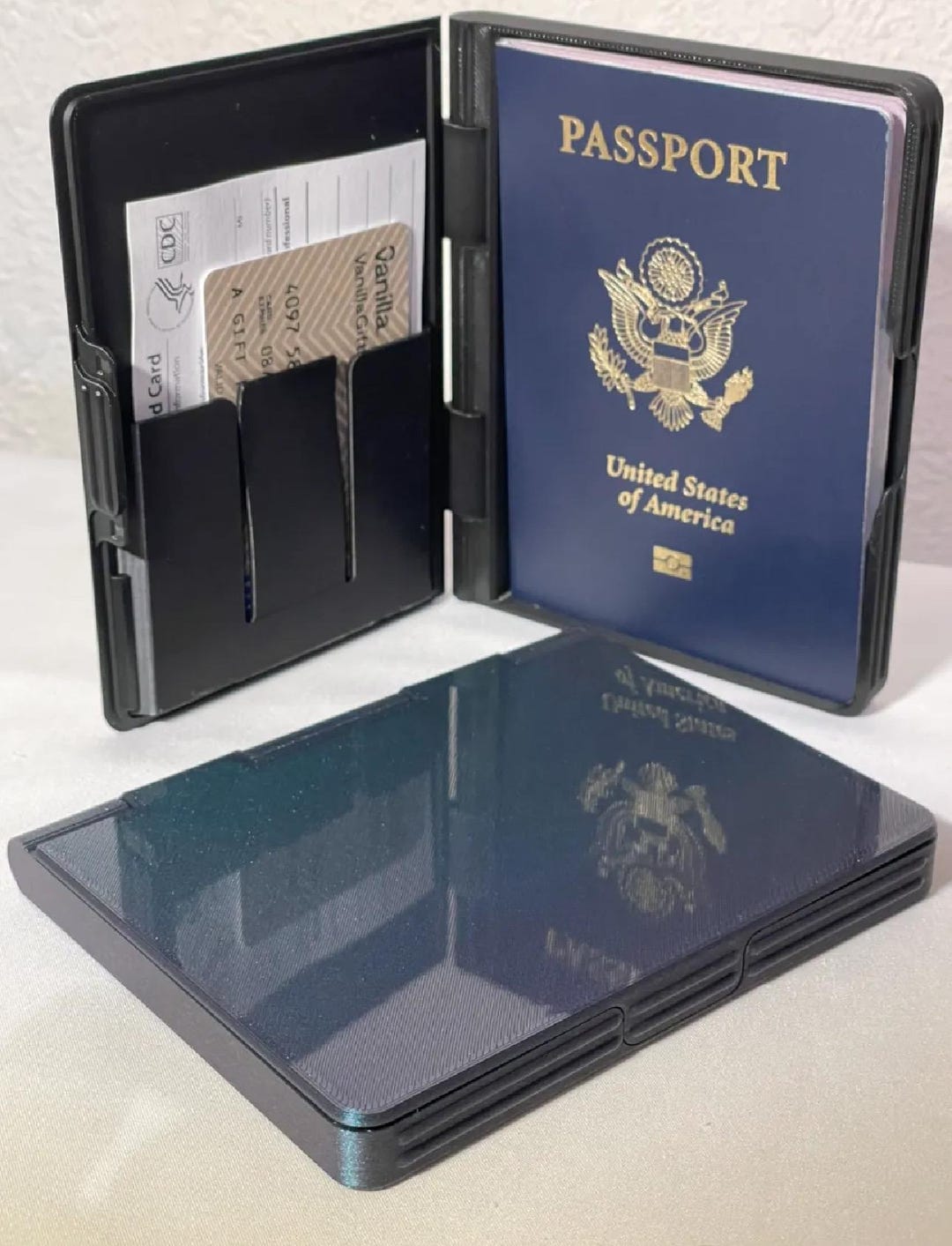 3D Printed Passport Holder/case With Card/document Holder Stylish ...