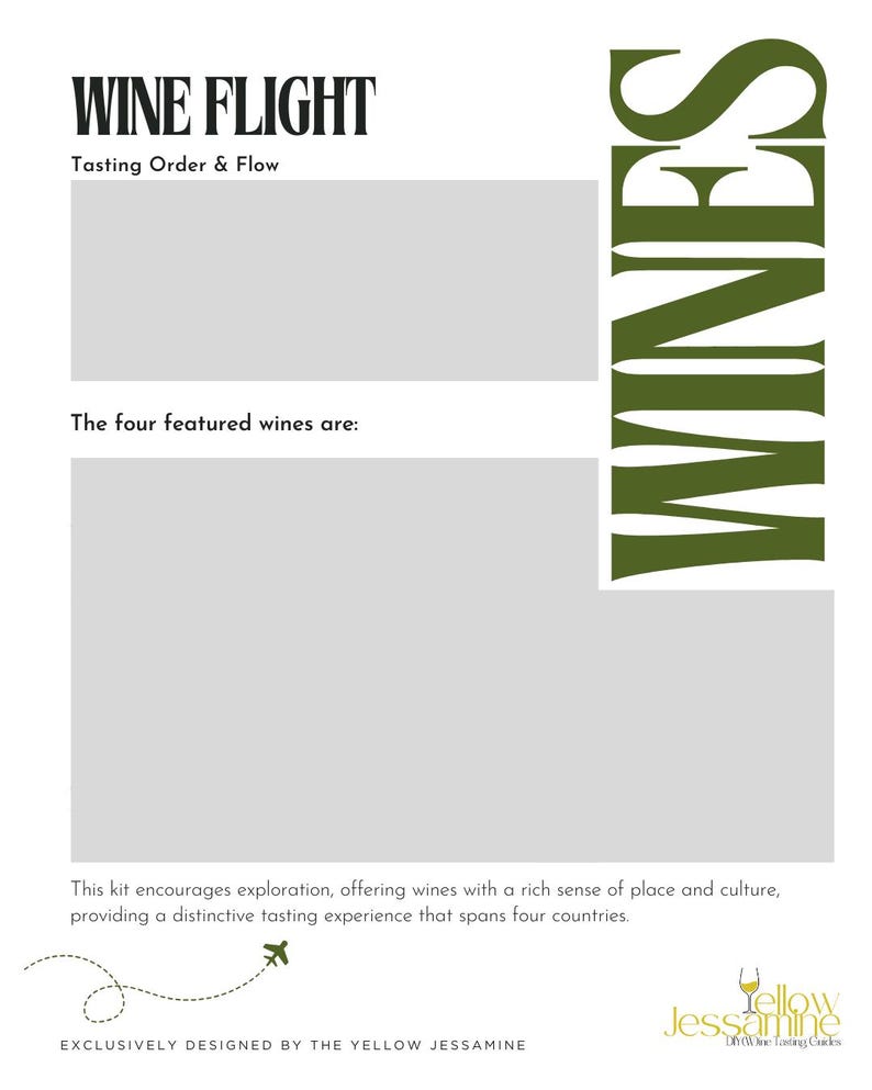 Vines Less Traveled - Wine Tasting Guide - Digital Download - Etsy