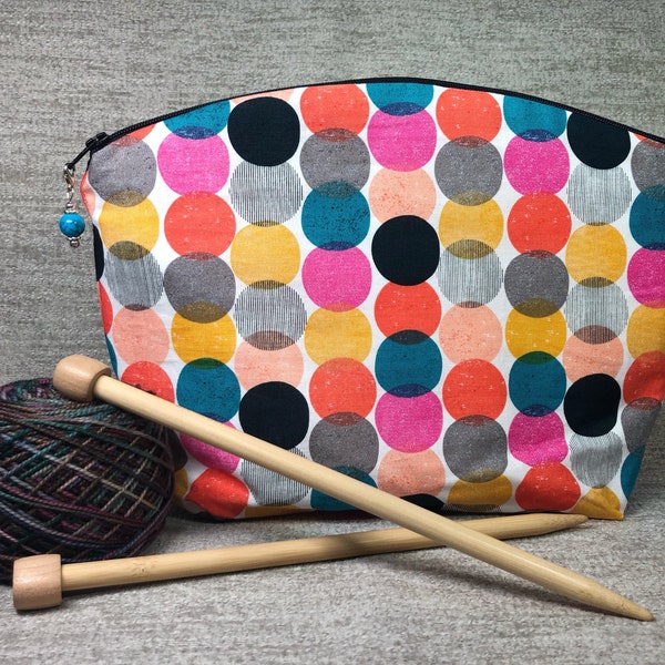 Crochet Project Bag - Etsy