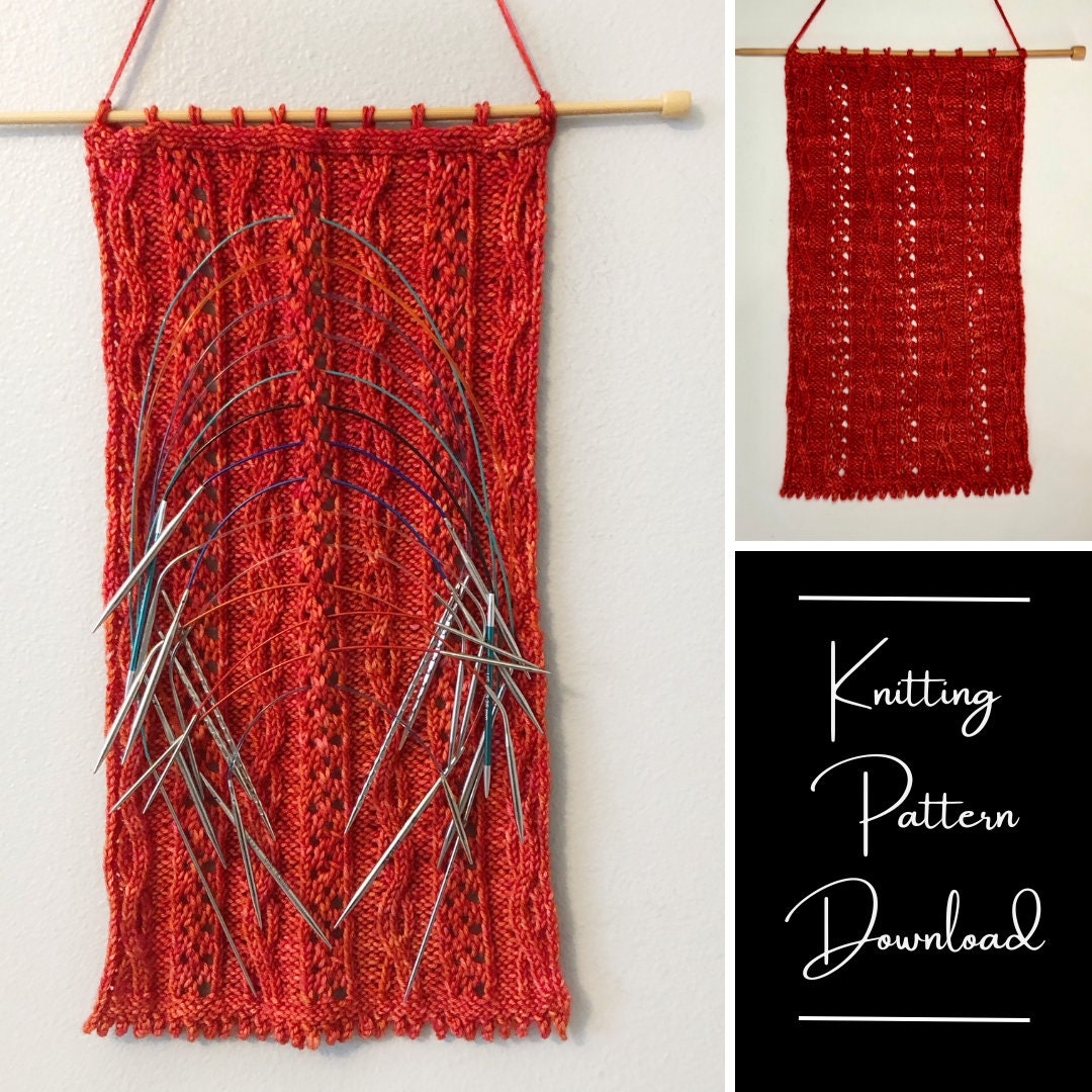 Memories of Aloha Knitting Needle Holder Pattern (PDF Pattern) - Etsy