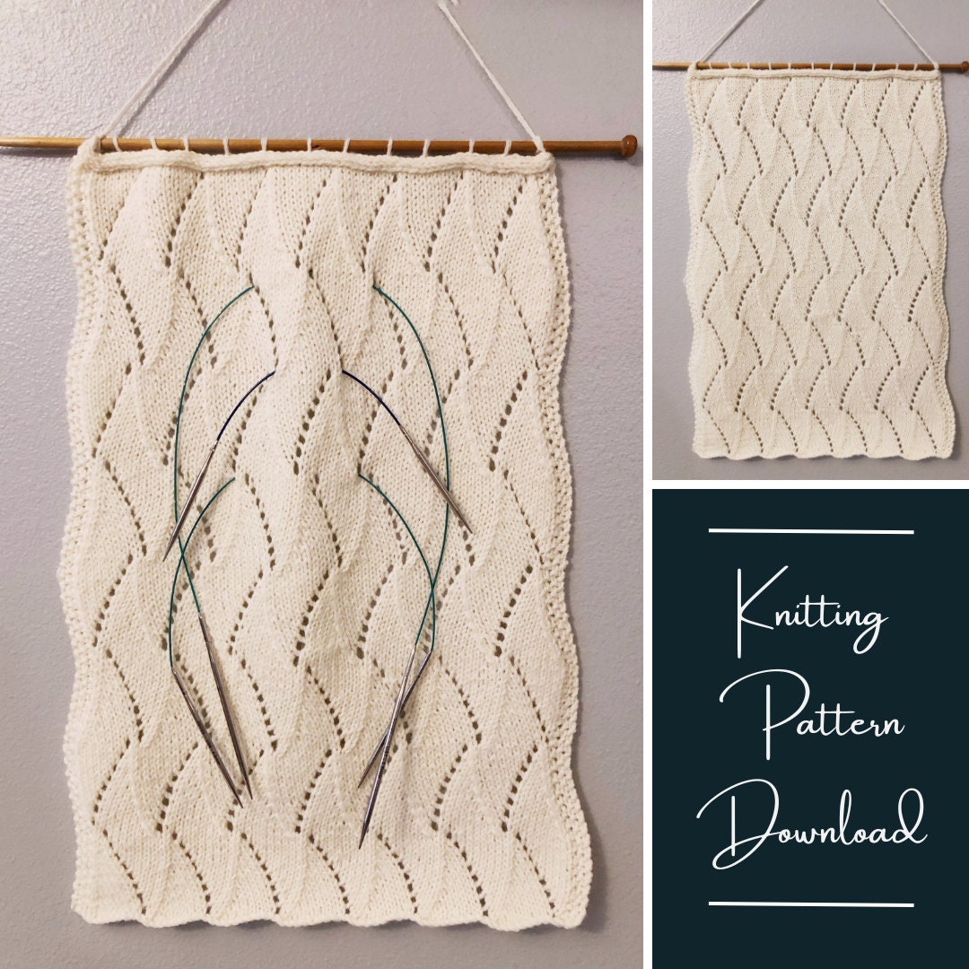 Knitting Needle Holder Wall Hanging Pattern (PDF Pattern) - Etsy