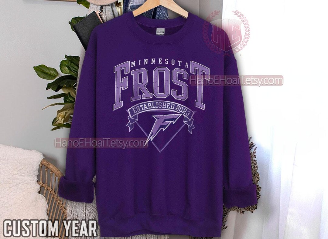 Minnesota Frost Sweatshirt Crewneck, Retro 90s Frost Shirt, Minnesota ...