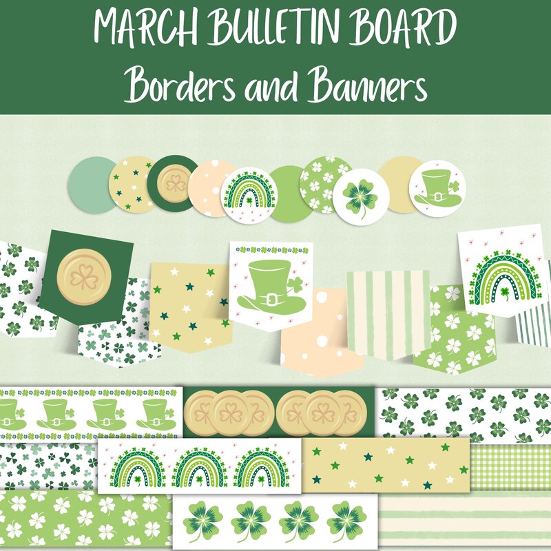 March Library Bulletin Boards - Etsy