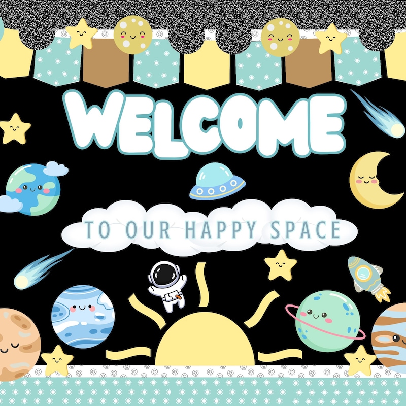 Space Bulletin Board - Etsy