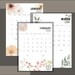 Printable Calendar 2025 Size A4 - Etsy