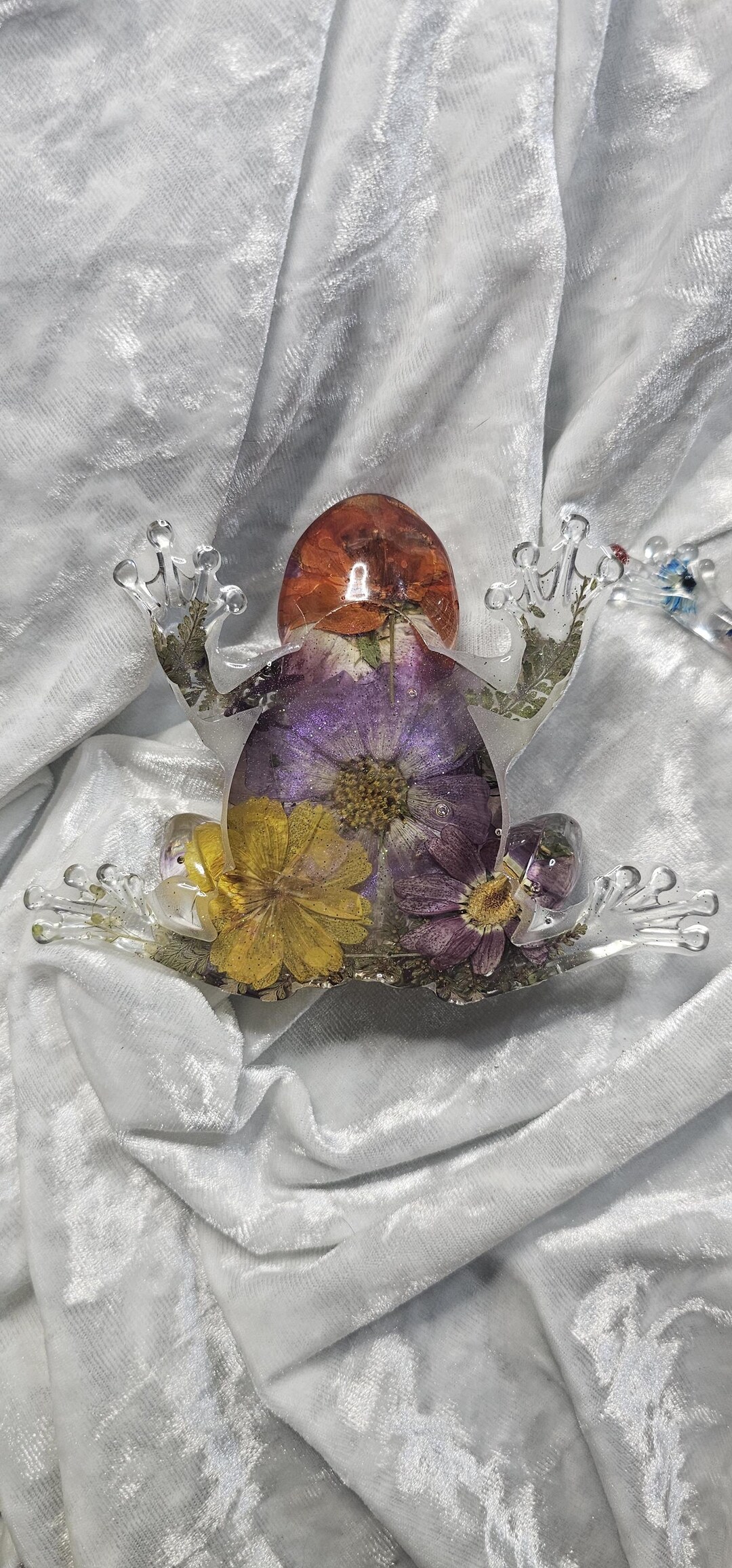 Decorative Garden Frog, Patio Decor, Plant Decoration - Etsy