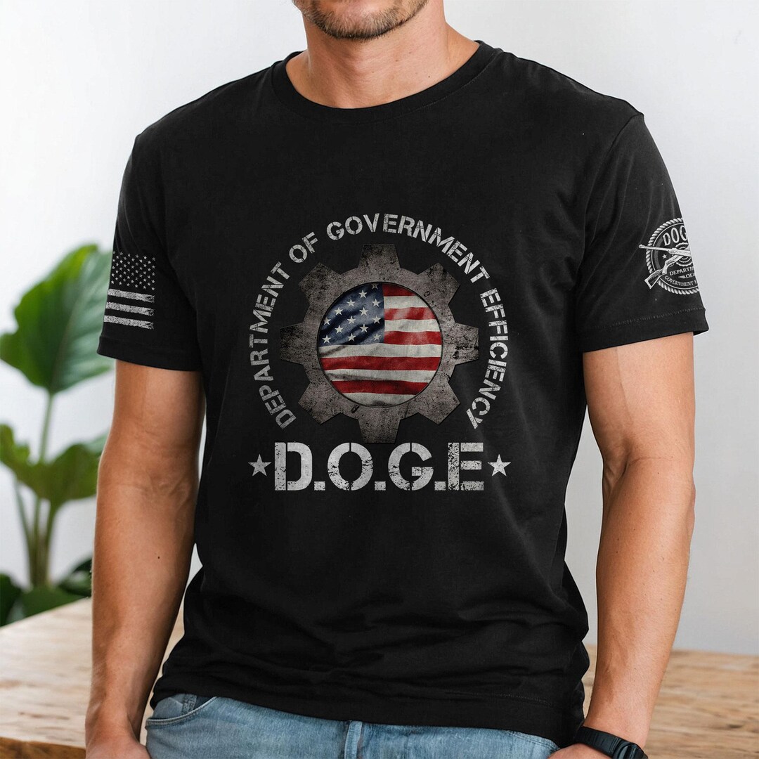 Doge Department of Government Efficiency Shirt, Doge Shirt, Patriotic ...