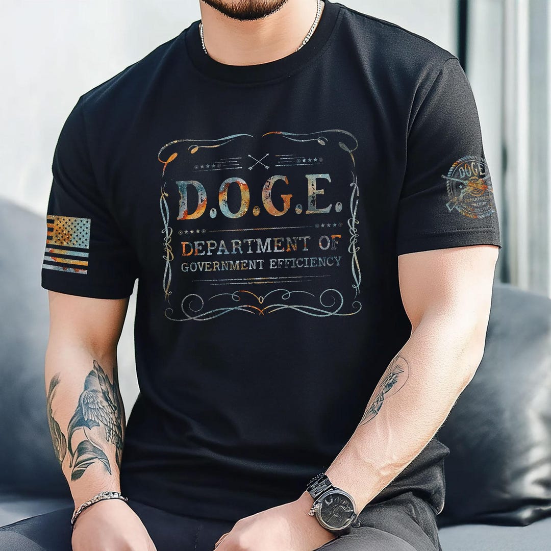 Doge Department of Government Efficiency Shirt, Doge Shirt, Patriotic ...