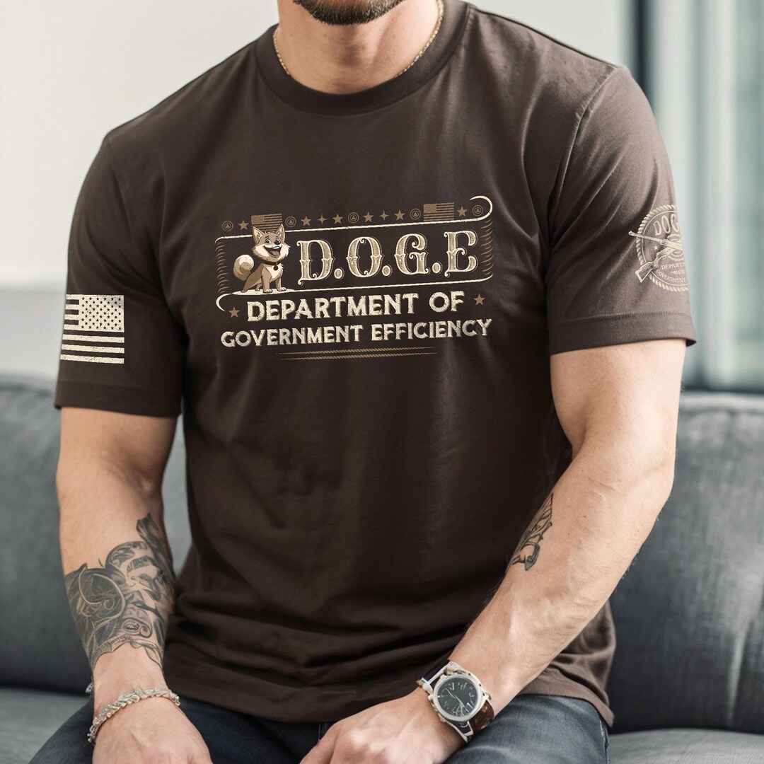 Doge Department of Government Efficiency Shirt, Patriotic Shirts for ...