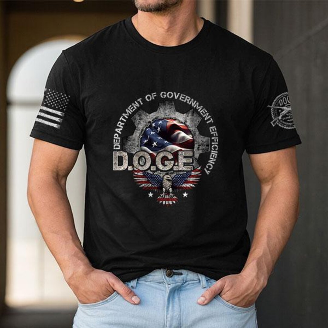 Doge Department of Government Efficiency Shirt, Doge Shirt, Patriotic ...