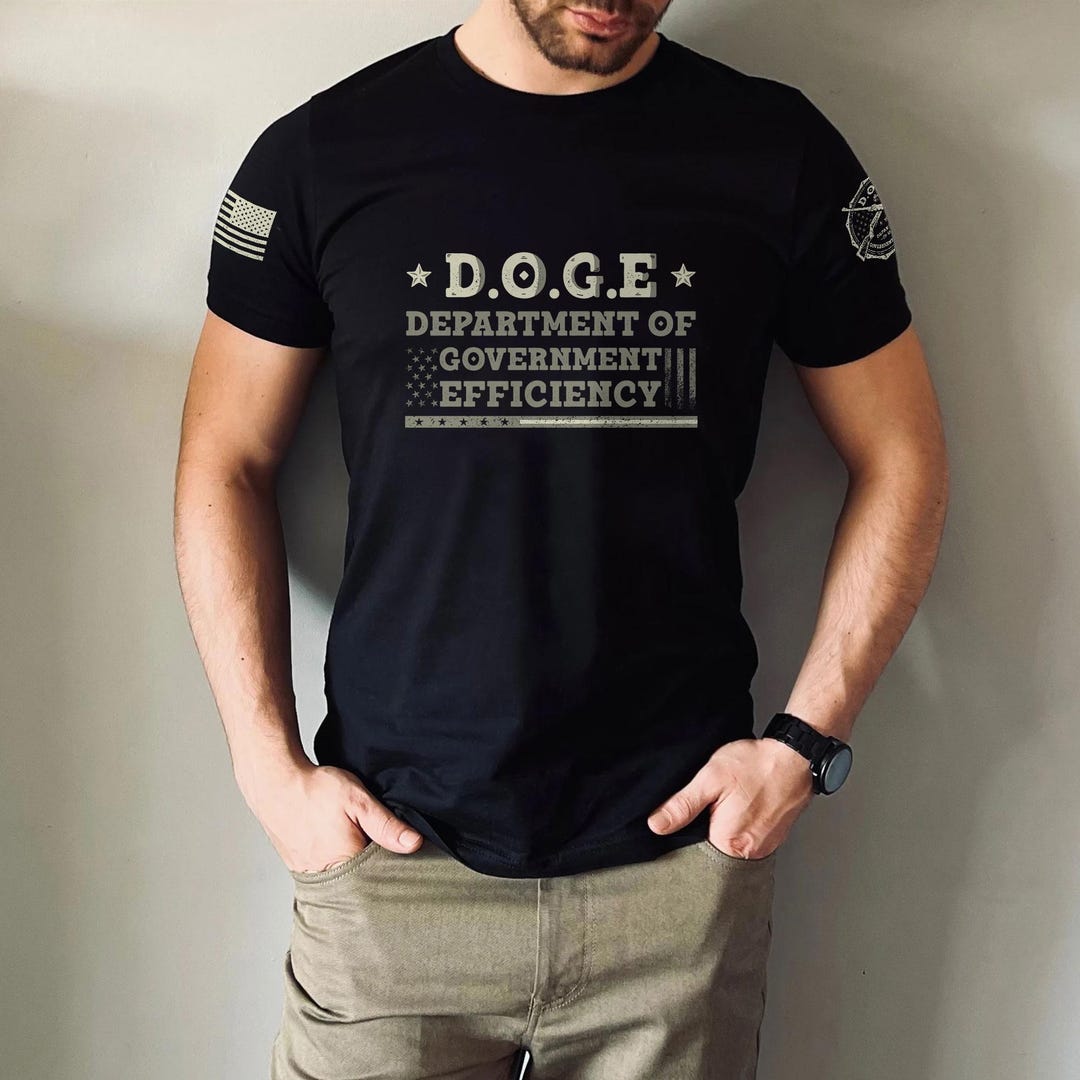 Doge Department of Government Efficiency Shirt, Doge Shirt, Patriotic ...