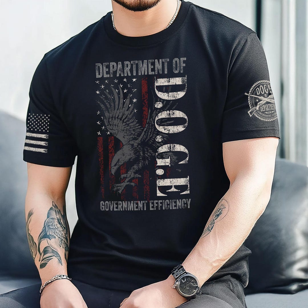 Doge Department of Government Efficiency Shirt, Doge Shirt, Patriotic ...