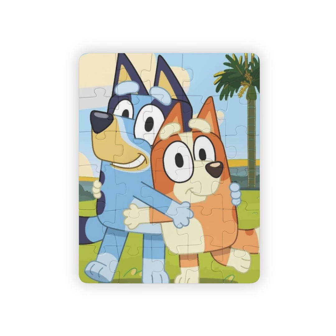 Bluey Bingo Kids Puzzle, 30-piece Fun Jigsaw Game for Children ...