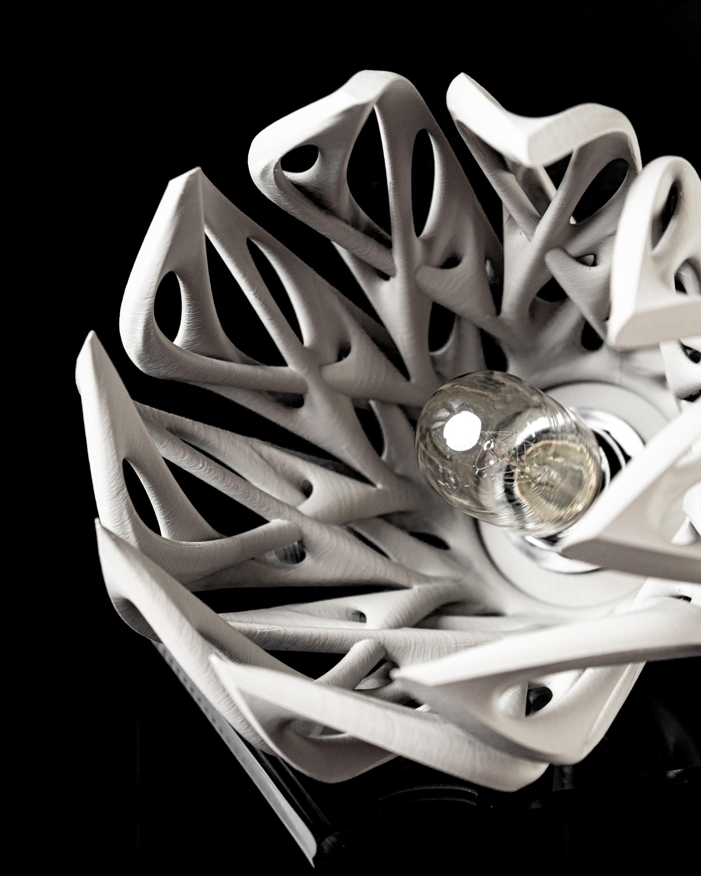 3D Printed Pendant Light: Modern Geometric Hanging Lamp Shade - Etsy