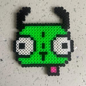 Invader Zim Beaded Art - Etsy