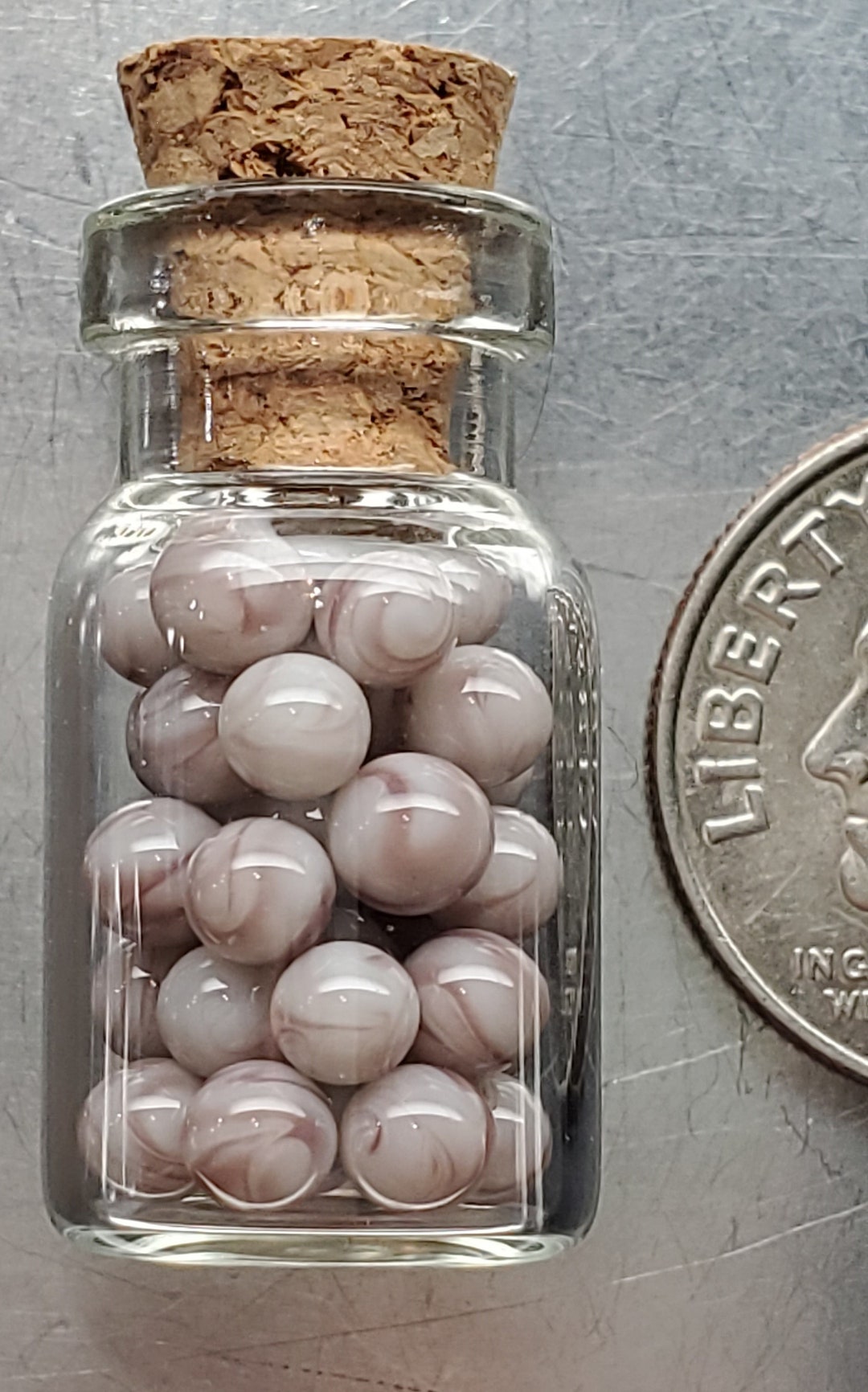 About 40 Miniature Glass Marbles by J. R. Hooper - Etsy