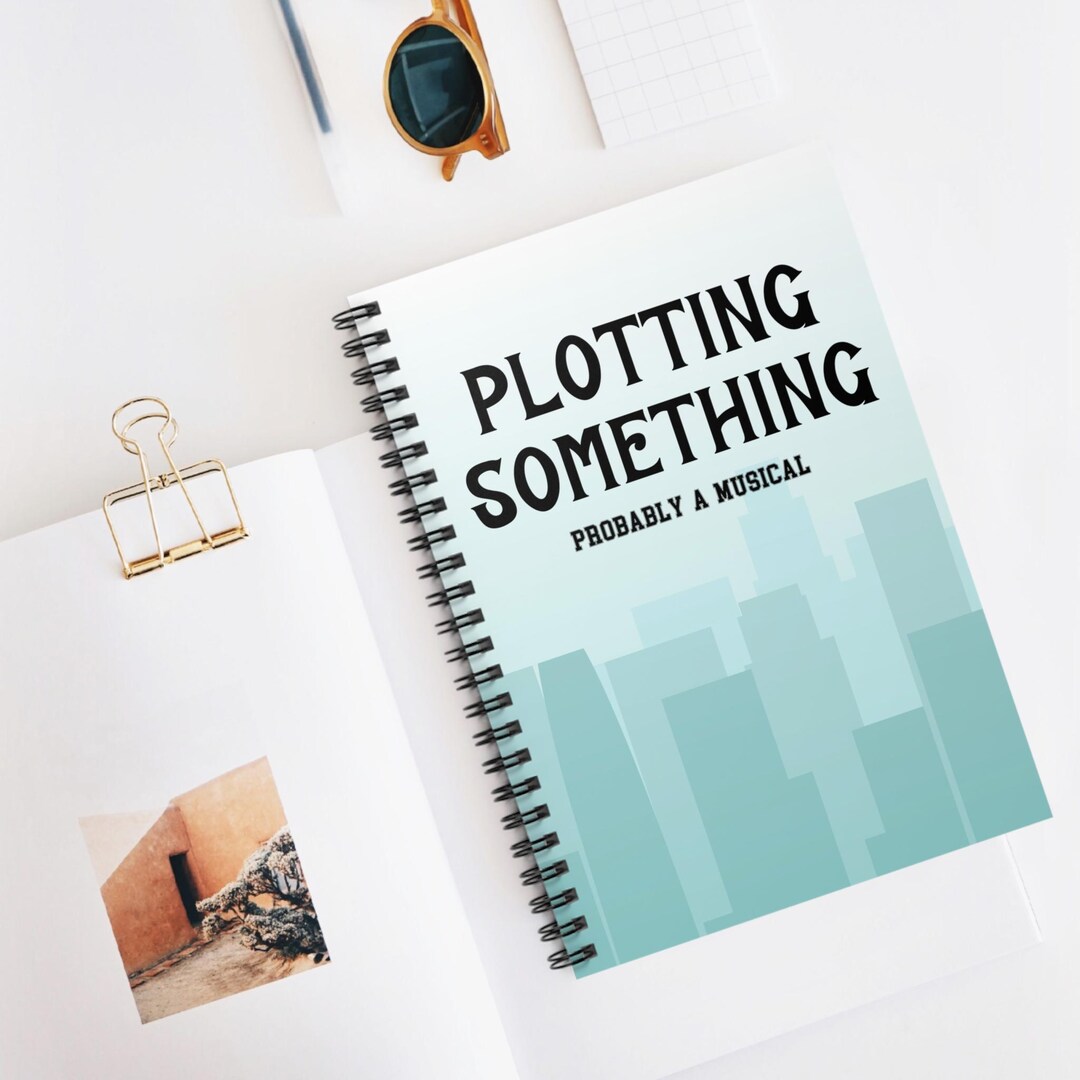 Broadway Musical Plotting Spiral Notebook: Creative Writing Journal - Etsy