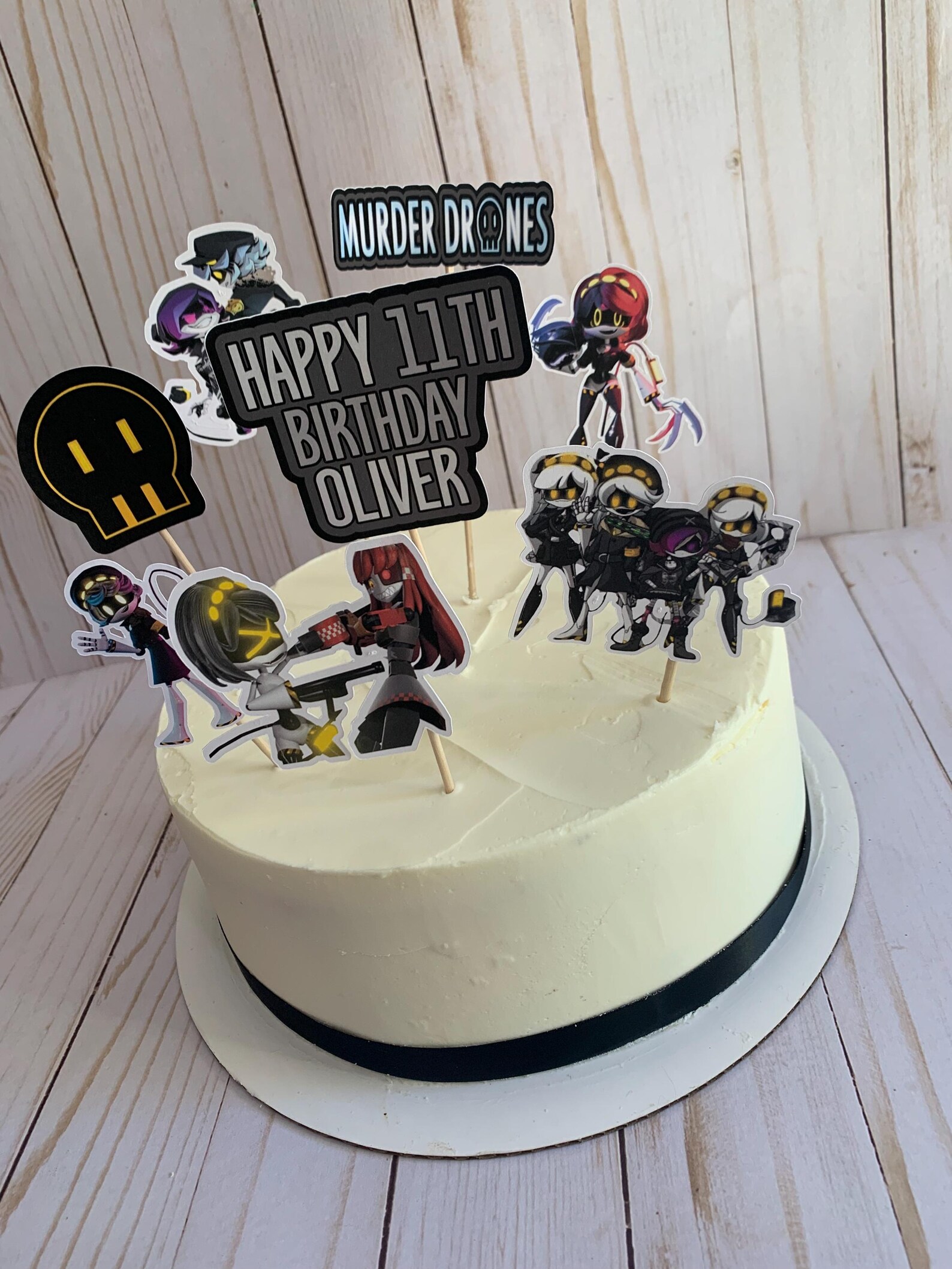 Drones Cake Topper Set. Customize Birthday Message. - Etsy