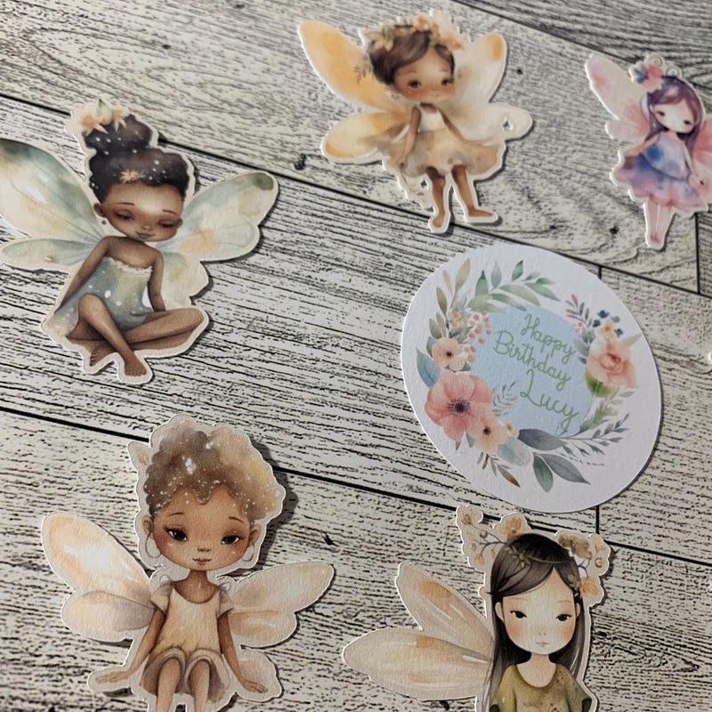 Fairy Cake Topper - Etsy