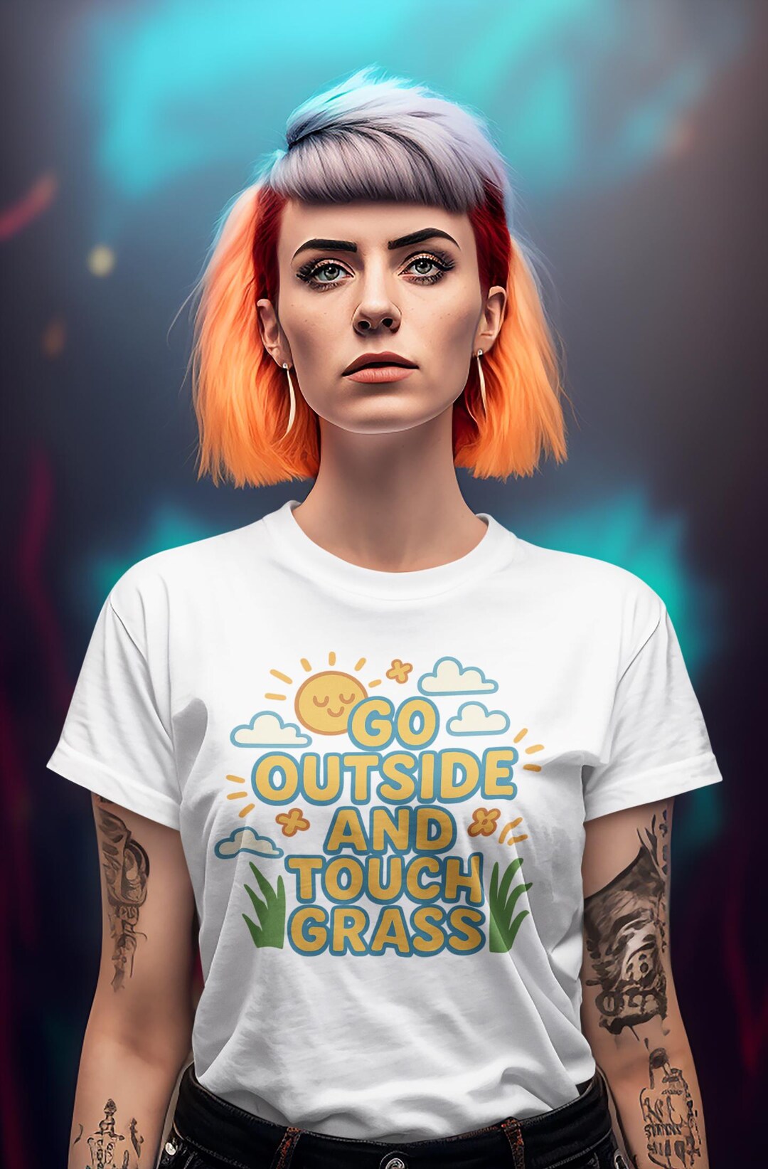 Go Outside and Touch Grass Tee: Nature Lover Unisex T-shirt - Etsy