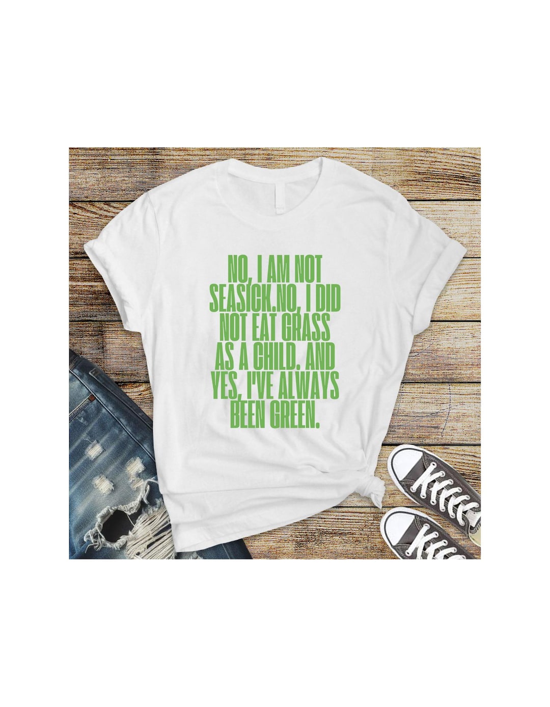 No, I'm Not Seasick, No I Didn't Eat Grass as a Child. Yes, I've Always ...