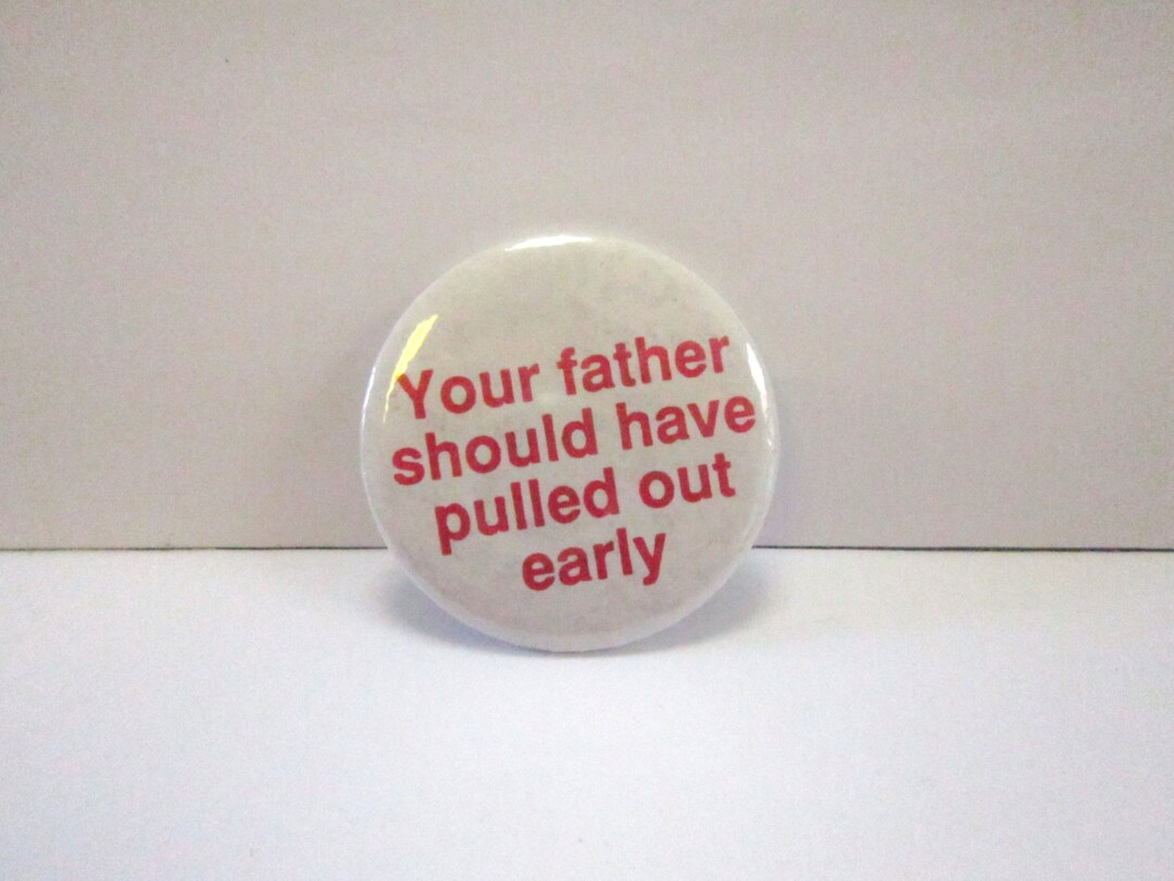 Vintage 's X-rated Button Badge DEADSTOCK - Etsy