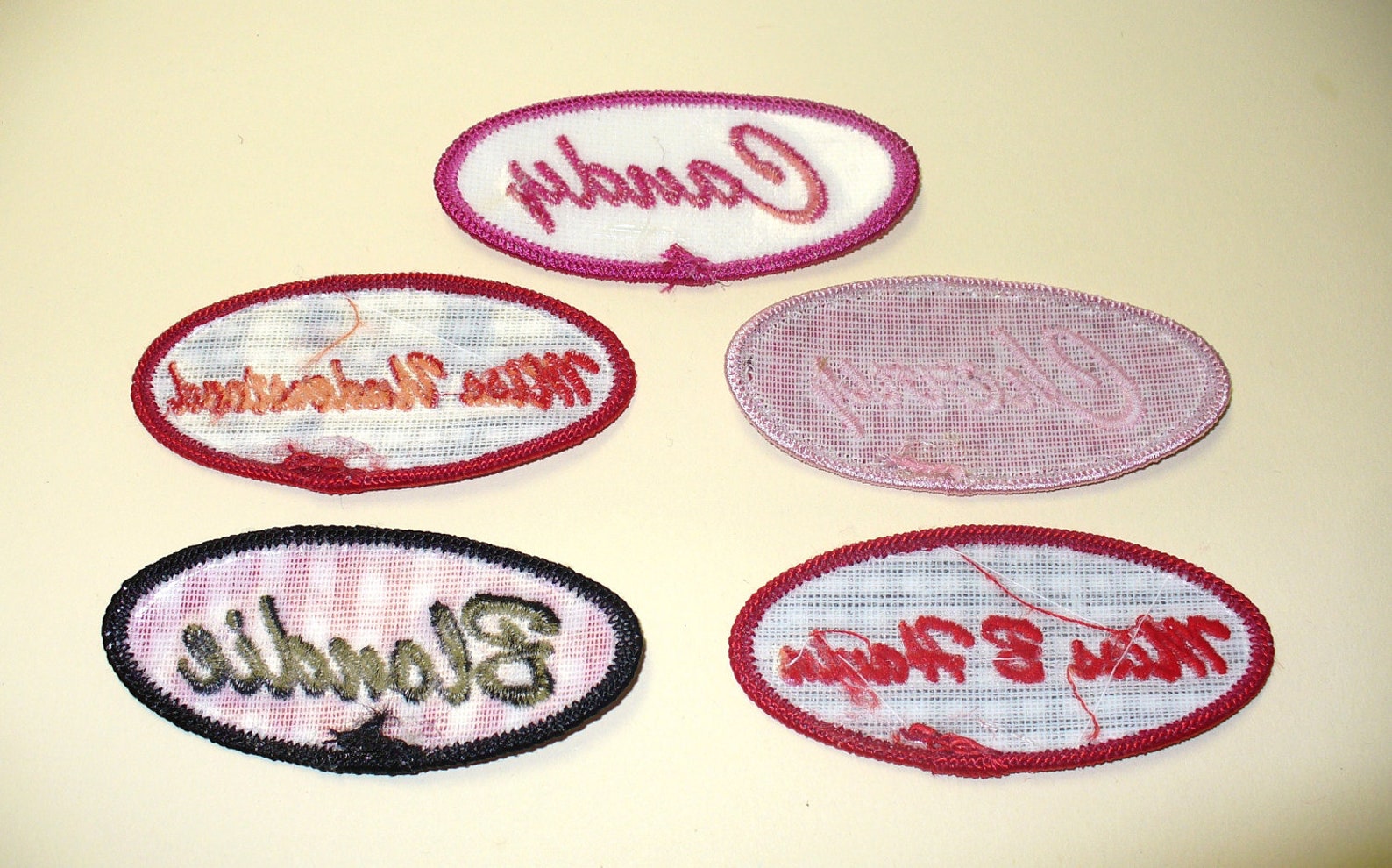 Vintage Iron on Name Work Shirt Patch DEADSTOCK - Etsy