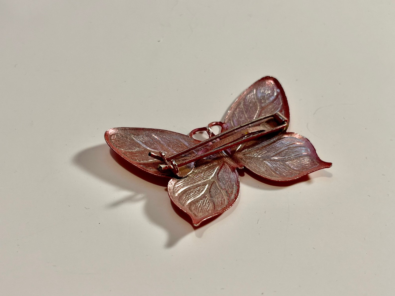 Vintage 1980s Bright Red Butterfly Hair Clip Barrette - Etsy