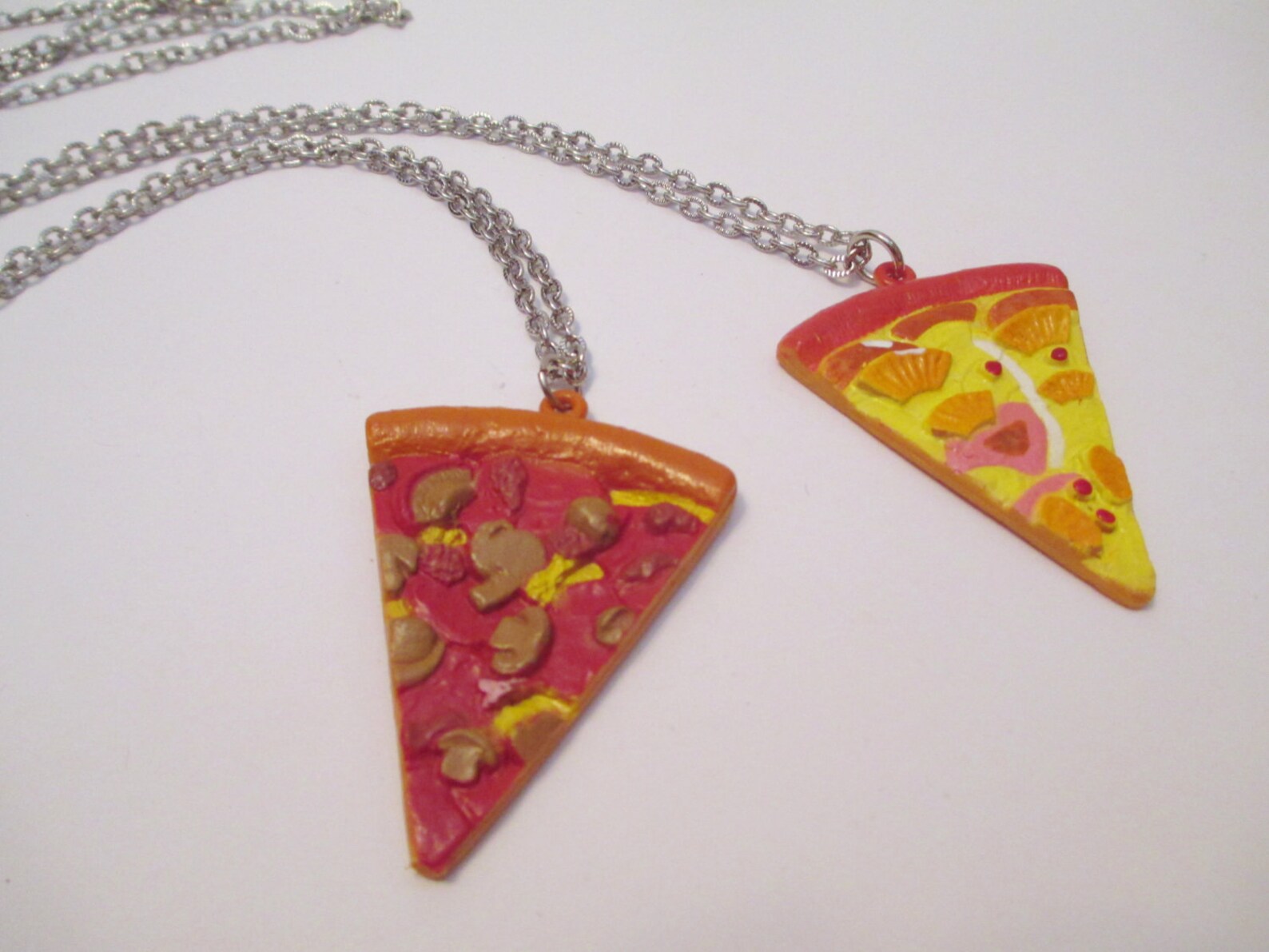 Pizza Necklace - Etsy