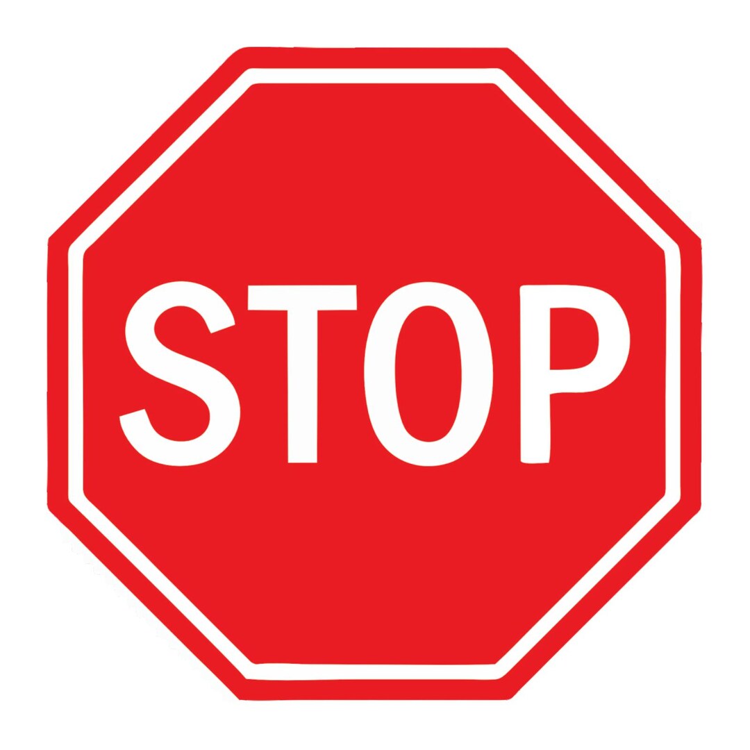 Race Track Stop Sign Cutout | Racing Party Decor | Kids Birthday | Foam ...