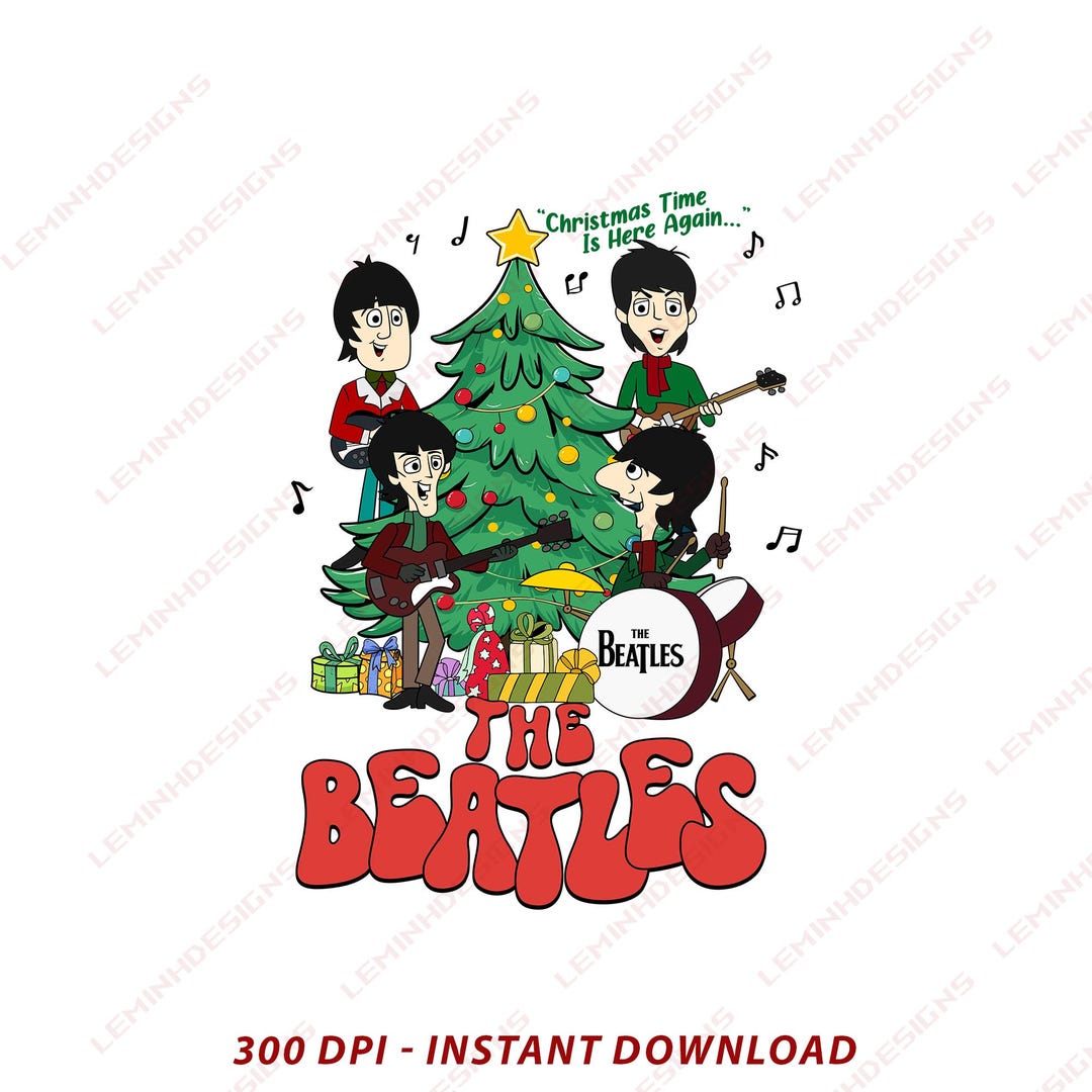 The Beatles Christmas Png, Abbey Road Png, the Beatles Png, the Beatles ...