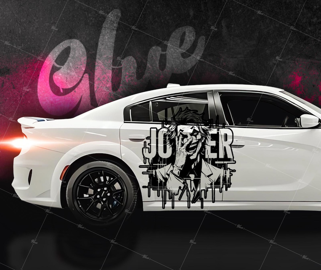 Joker Stickers,car,vinyl,etiquetas,wason,sport Car,calcomanias ...