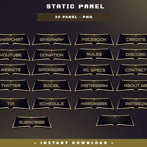 Warframe Animated Stream Overlay Package, Animated Dark Vtuber Twitch ...
