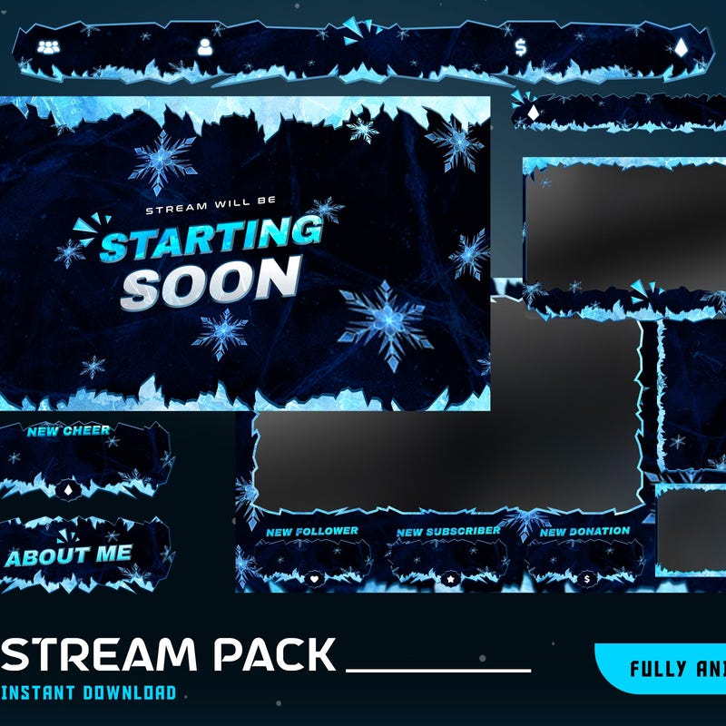 Vtuber Overlay Png - Etsy