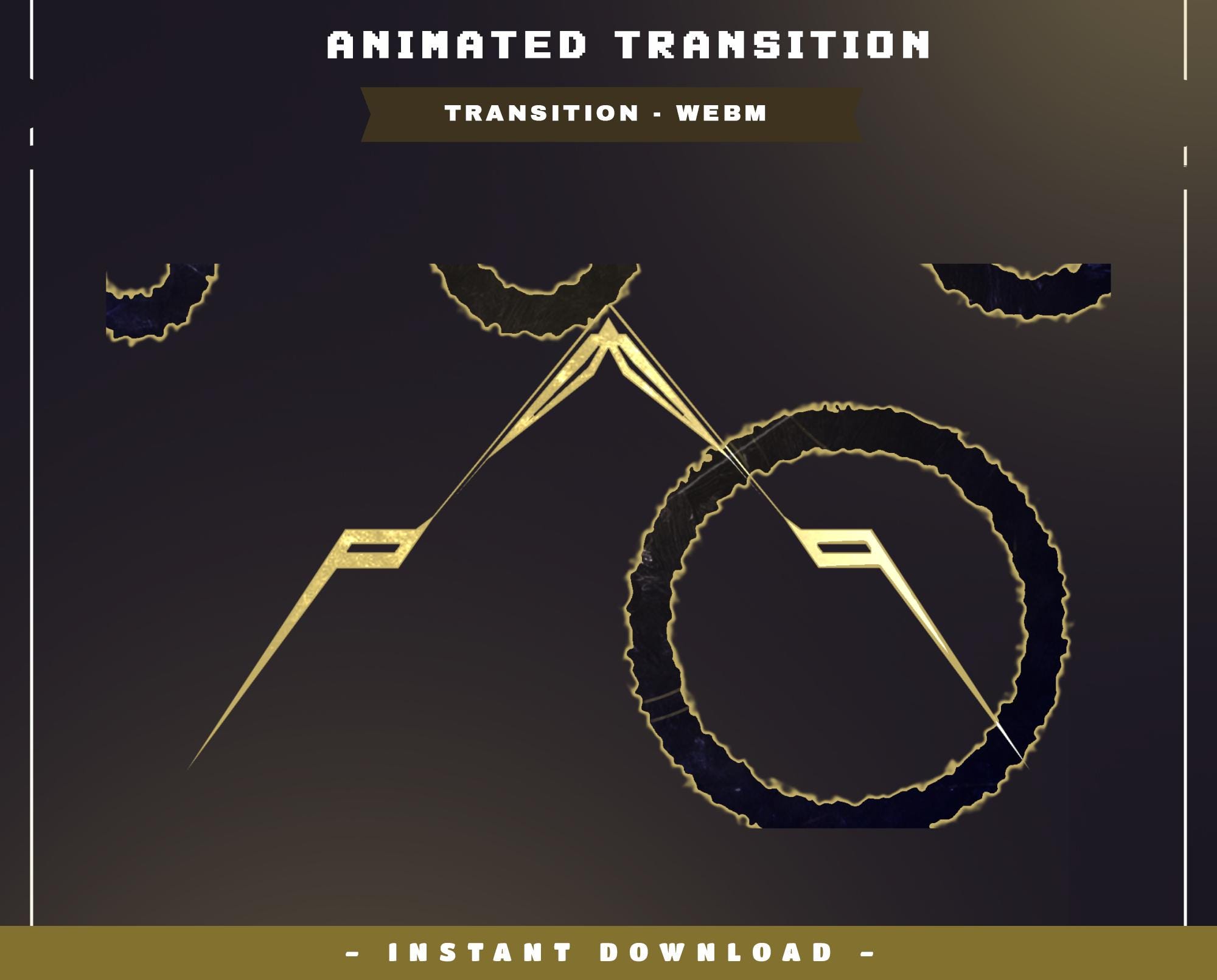 Warframe Animated Stream Overlay Package, Animated Dark Vtuber Twitch ...