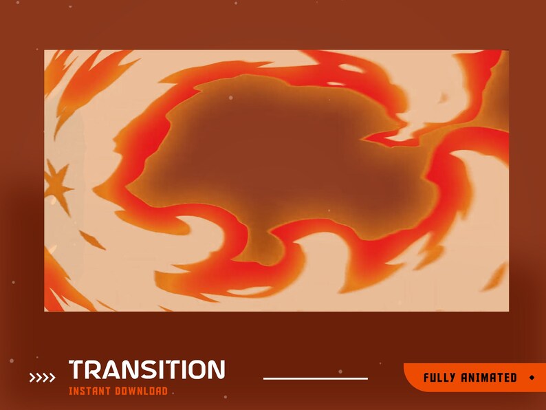 Glowheat Animated Stream Overlay Package, Fire Stream Overlay, Flame ...