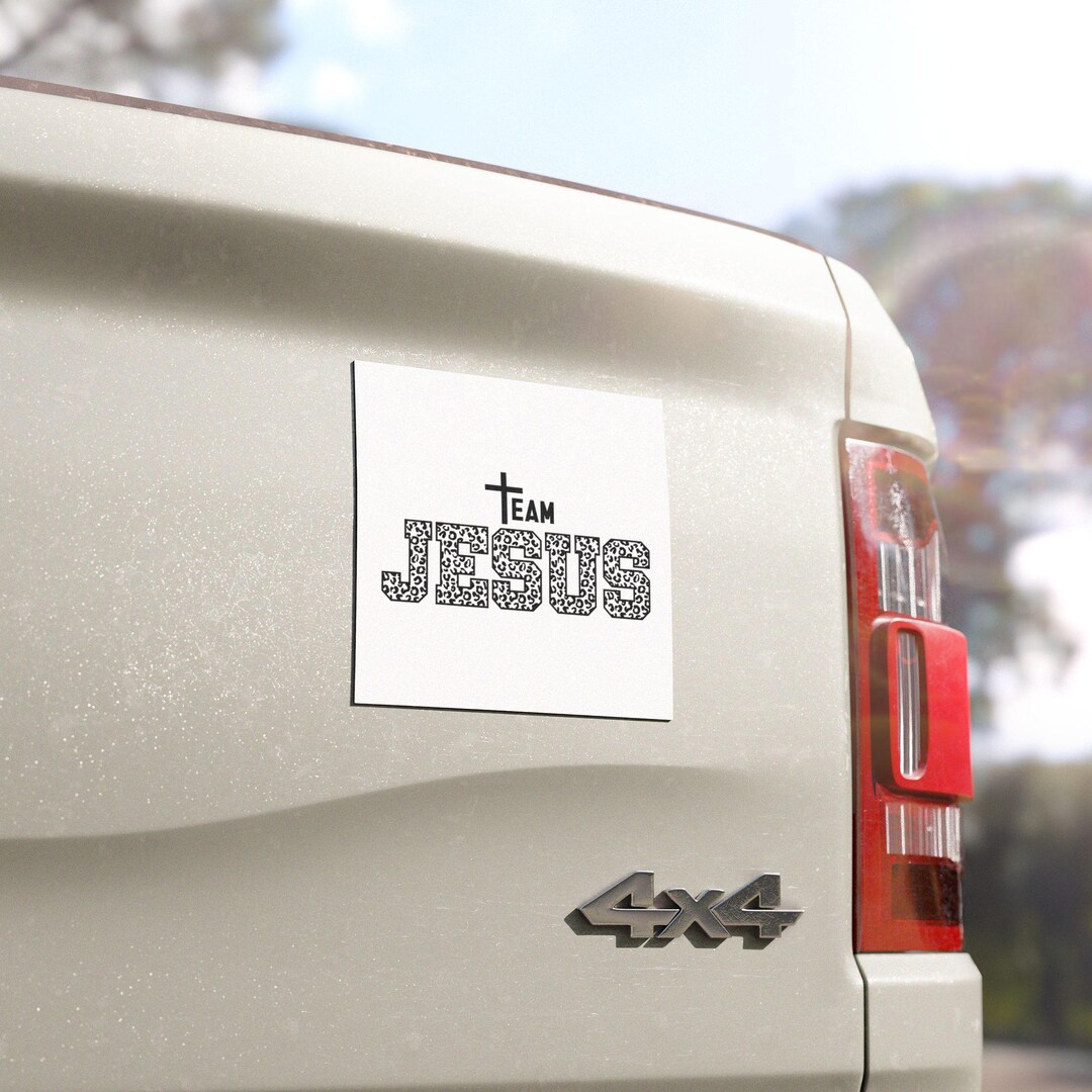 Team Jesus Car Magnets, Religious Car Decoration, Christian Gifts ...