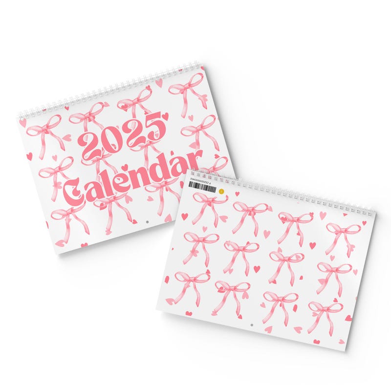 Coquette Calendar 2025 - Etsy