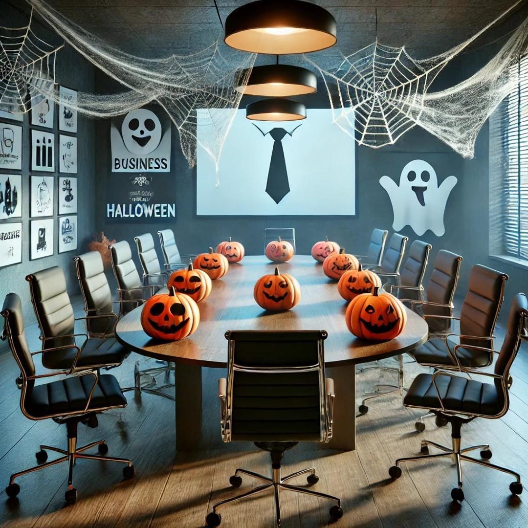 Halloween Office Inspirational Art Business Conference Table - Etsy