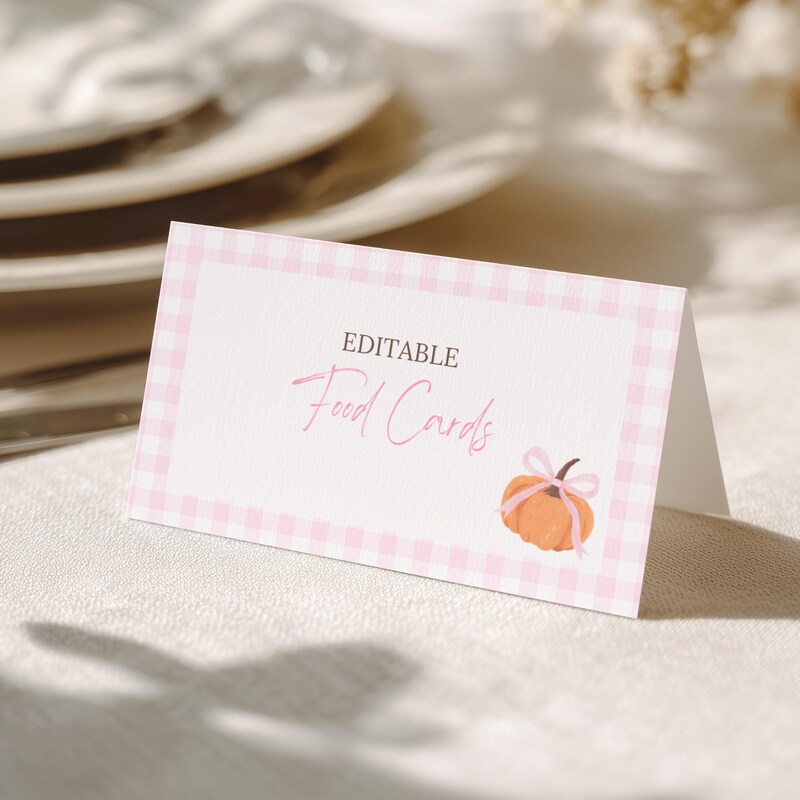 Buffet Markers - Etsy