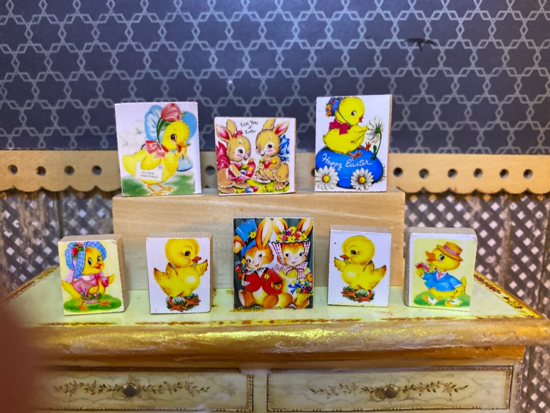 Miniature Easter Decorations - Etsy