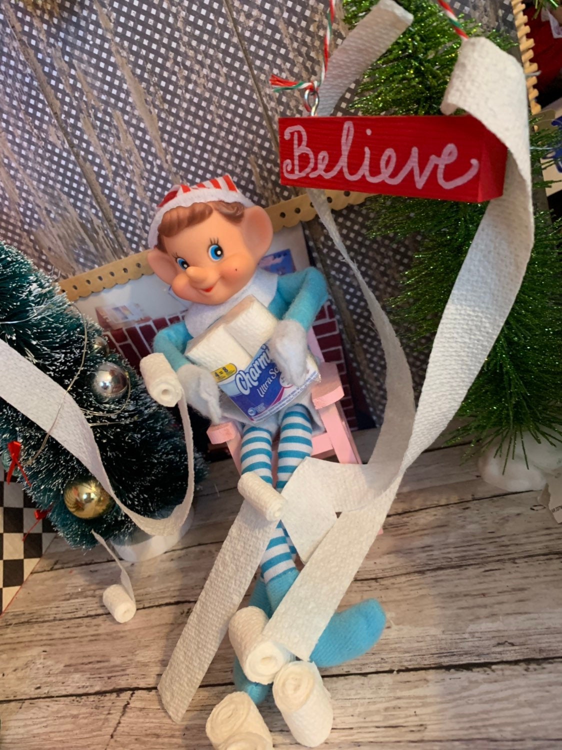 Miniature Toilet Paper - Etsy