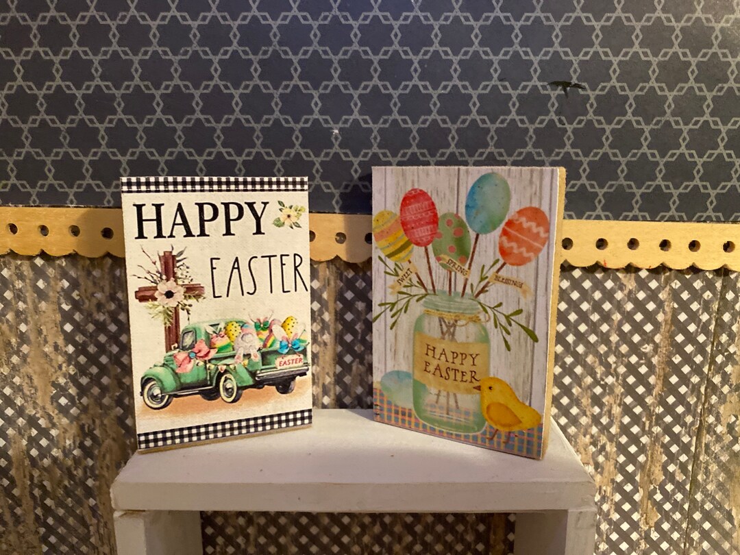 Miniature Easter Decorations - Etsy